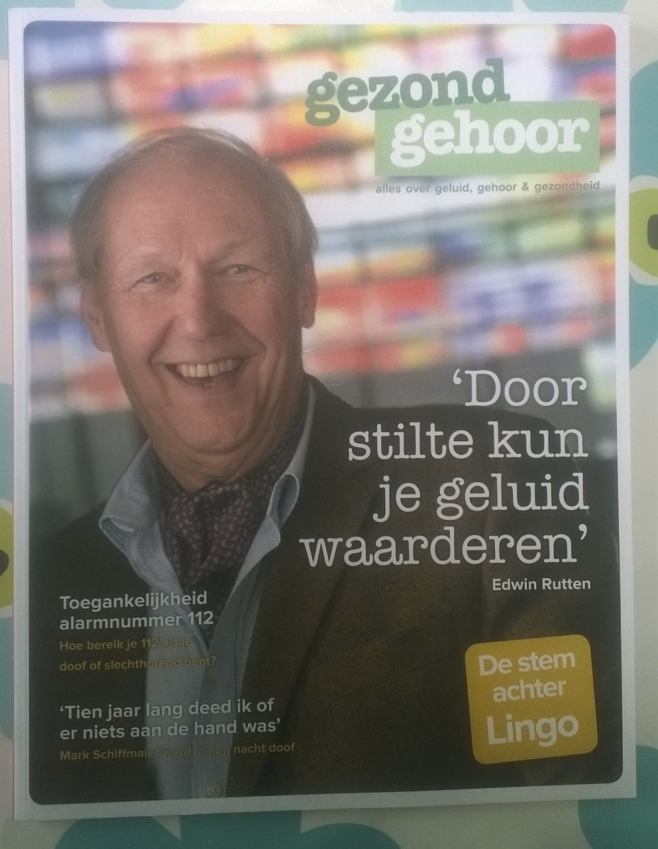 Gezond Gehoor jaargang 5, nr. 1 is verschenen. Met artikelen van MZ ...
